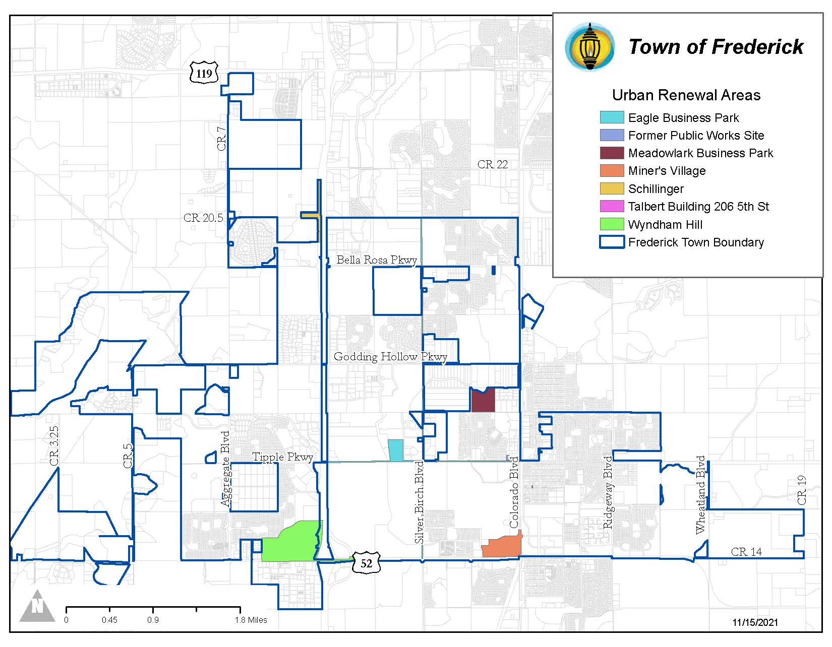 Town of Frederick GIS Open Data